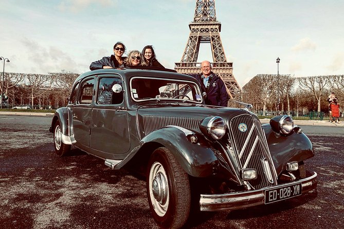 Paris Private Guided Tour in a Vintage Car With Driver - Personalized Guidance