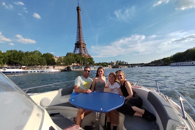 Paris Private Seine River Cruise Embark Near Eiffel Tower - Inclusions and Amenities