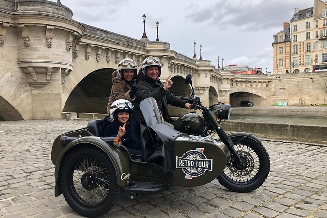 Paris Private Vintage Half Day Tour on a Sidecar Motorcycle - Customized for Your Preferences