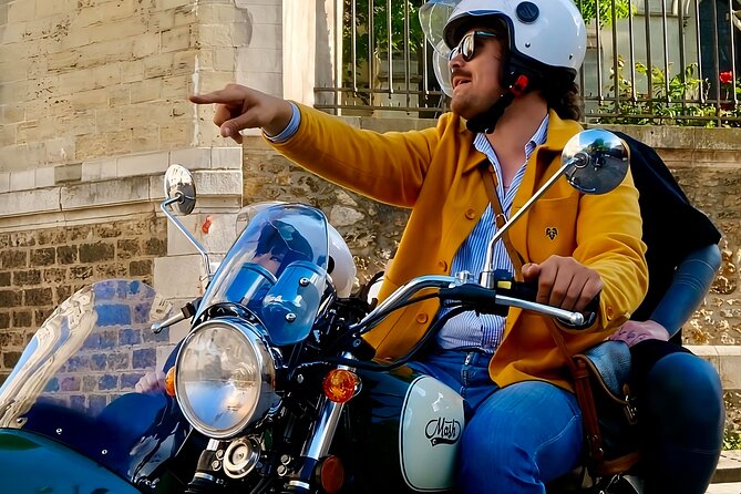 Paris: Private Vintage Sidecar Tour With Pick-Up at Your Hotel - Logistics and Accessibility