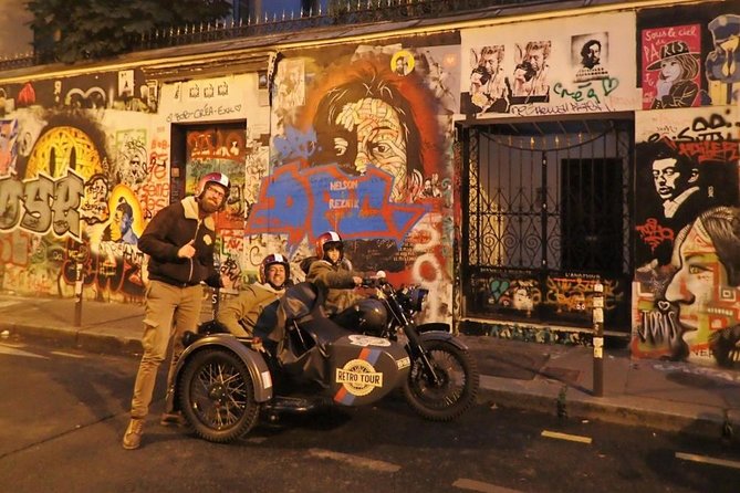 Paris Romantic & Private Tour By Night on a Sidecar Ural - Meeting Point and Pickup