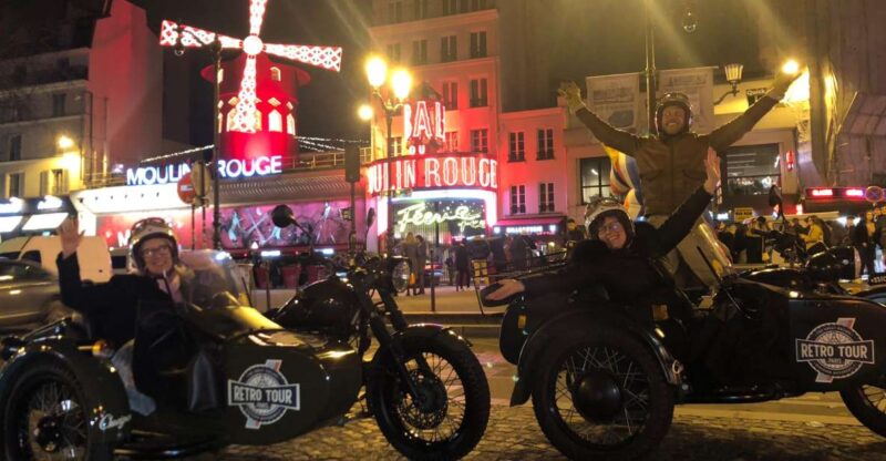 Paris: Romantic Sidecar Tour by Night with Champagne - The Itinerary: What Youll See and Do