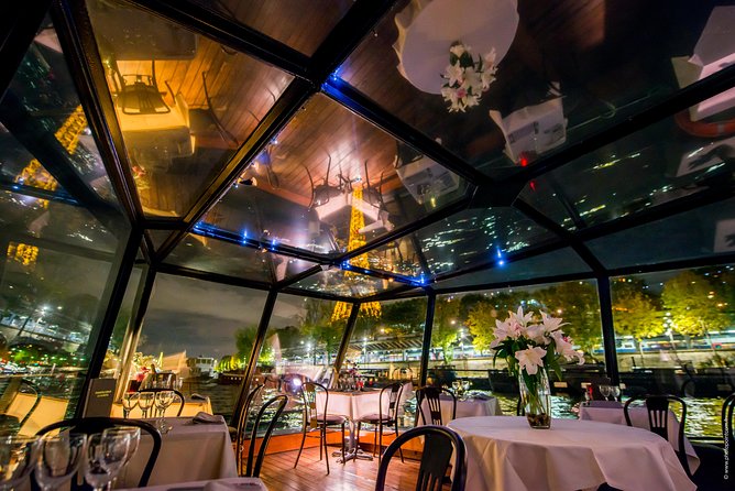 Paris Seine River Dinner Cruise With Champagne and Window Seating - Meeting Point and Logistics