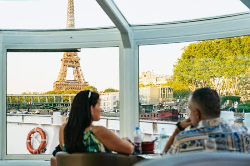 Paris: Seine River Panoramic Views Dinner Cruise - The Authentic Parisian Experience