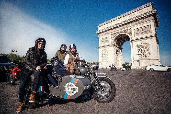 Paris Vintage Half Day Tour on a Sidecar Motorcycle - Accessibility and Participation