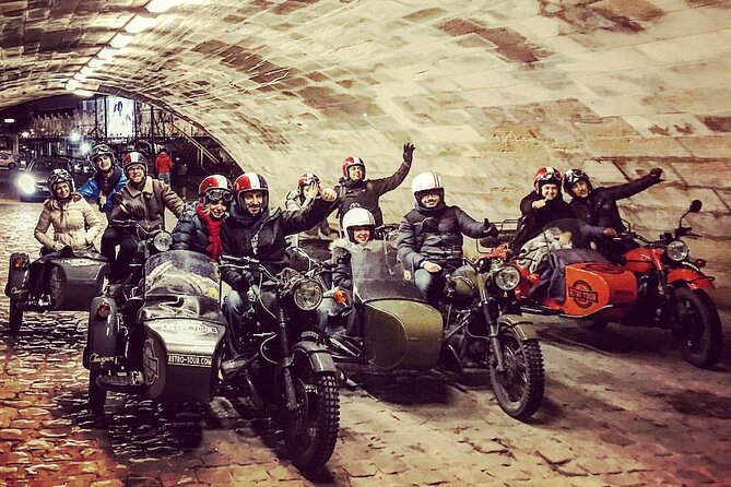 Paris Vintage Tour by Night on a Sidecar With Champagne - Highlights of the Sidecar Tour