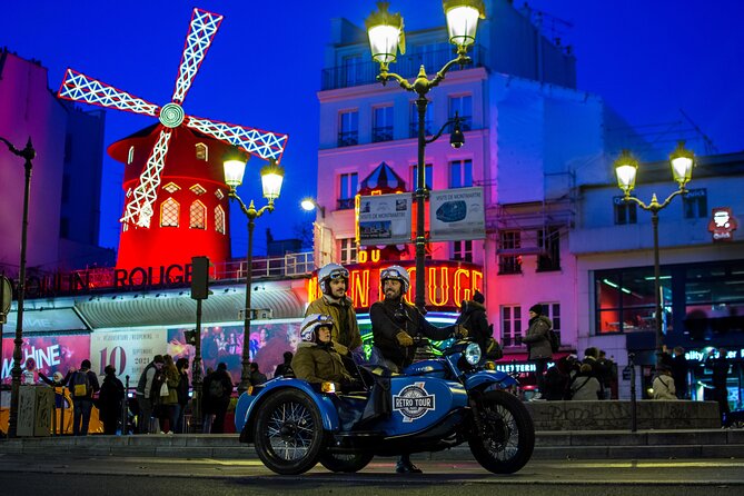 Paris Vintage Tour by Night on a Sidecar With Champagne - Pickup and Meeting Point Details