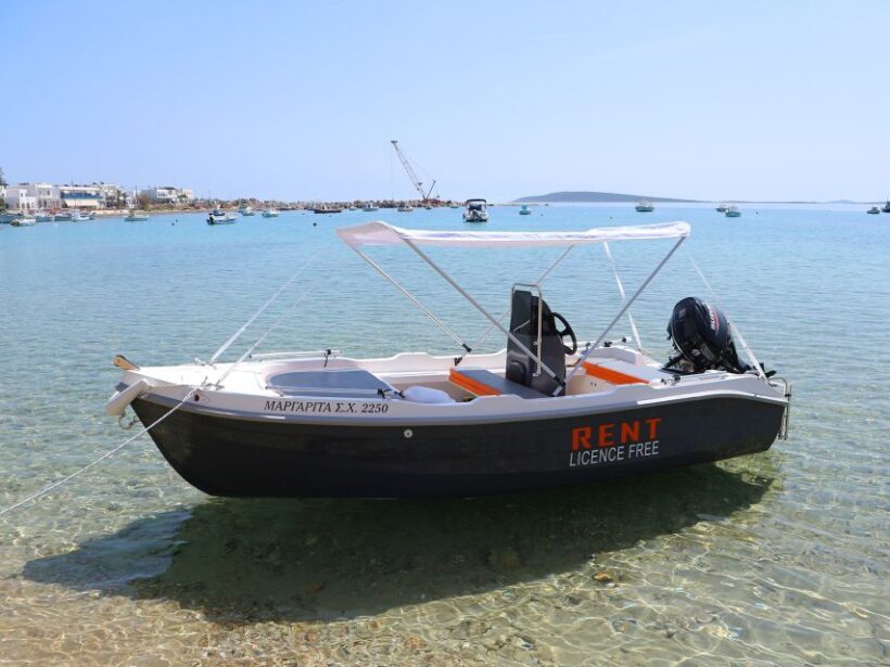 Paros: Full-Day Small Boat Rental with Self-Driving - The Sum Up