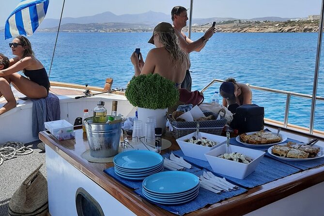 Paros Half Day Boat Tour From Naoussa Port and Bay . - Itinerary and Activities