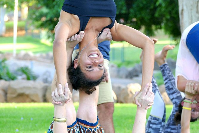 Partner Yoga (Acroyoga Tenerife) Class - Building Trust, Cooperation, and Communication