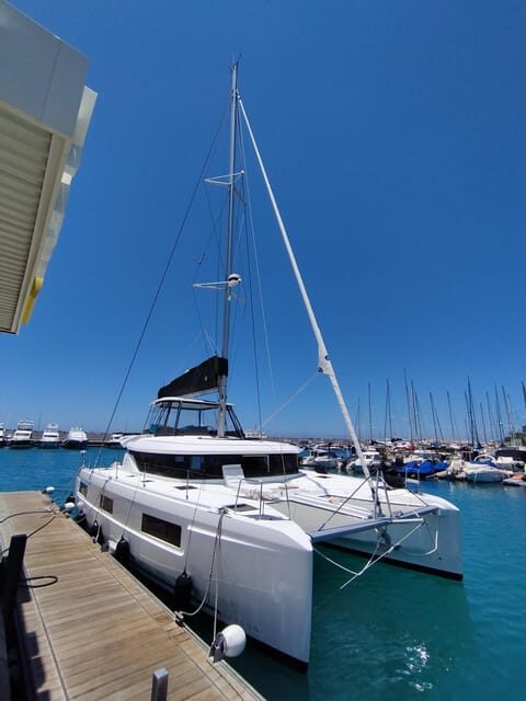 Pasito Blanco: Private catamaran excursion with food & drink - An Overview of the Experience