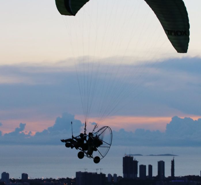 Pattaya: Paramotor Flight seeing above Pattaya coastline - Who Will Love This?