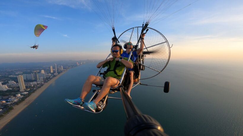 Pattaya: Paramotor Tour with Pickup Service by TSA Thailand - Key Points