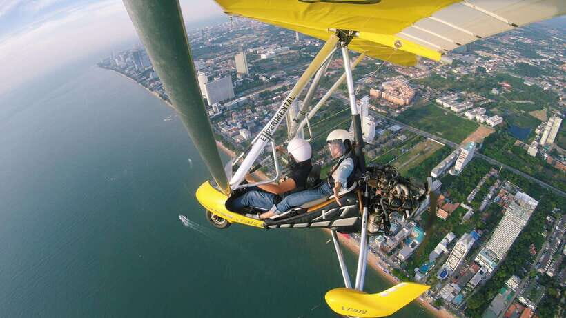 Pattaya: Thailand Microlight Aircraft Tours by BFA - The Quality and Authenticity of the Experience
