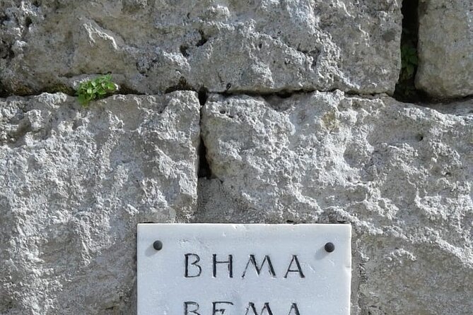 Pauls Footsteps Ancient Corinth Biblical Tour - Exploring the Temple of Apollo