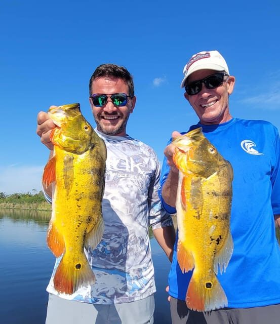 Peacock Bass Fishing Trips Near Miami Florida - Discovering Miami’s Urban Lakes and Fish Species