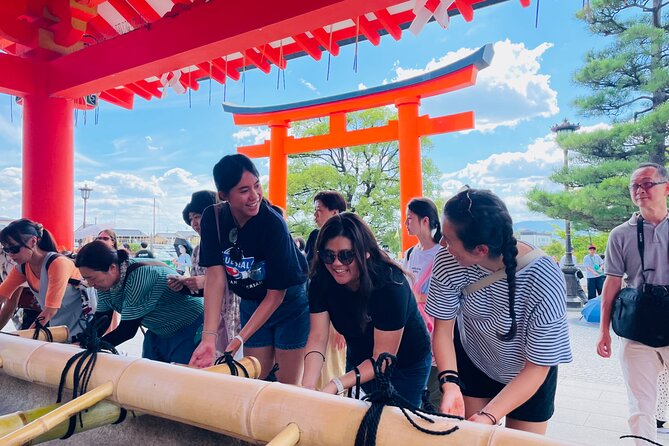 Pedal Adventure Kyotos Iconic Landmarks on an E-Bike Tour - Riding Along the Picturesque Kamo River