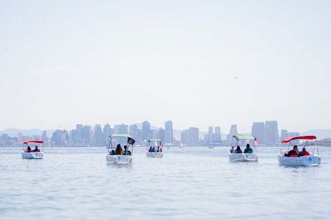 Pedal Boat rental in hidden part of San Diego Bay! Family fun - Key Points
