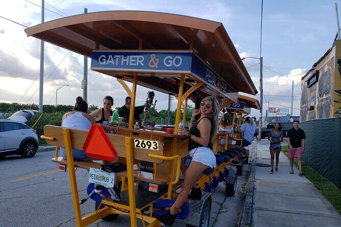 Pedal Pub Miami Wynwood Graffiti Bar Tour Individual Seats - What Is the Pedal Pub Wynwood Graffiti Bar Tour?