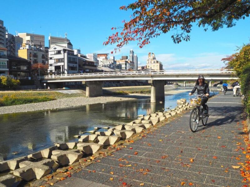 Pedal Through Kyotos Past: a Biking Odyssey - Navigating the Vermilion Gates of Senbon Torii