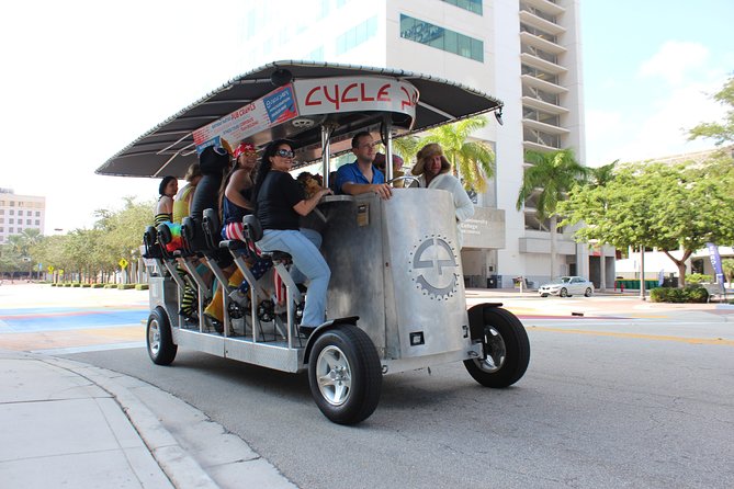 Pedibus Pub Crawl in Fort Lauderdale - The Quadracycle Experience