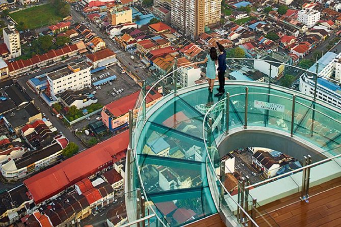 Penang Rainbow Skywalk at The Top Komtar Observation Deck Tickets - Key Points