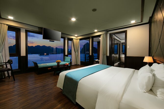 Peony Cruise 5* Halong Bay 3 days 2 nights with 2 ways transfer - Introducing the Peony Cruise 5* Halong Bay Experience