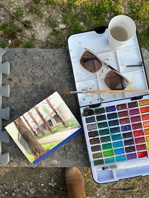 Père Lachaise Cemetery Watercolor Postcard Workshop in Paris - The Sum Up