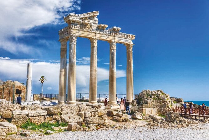 Perge Aspendos Aquaduct Side With Waterfall - Architectural Marvels: Greek and Roman Influences