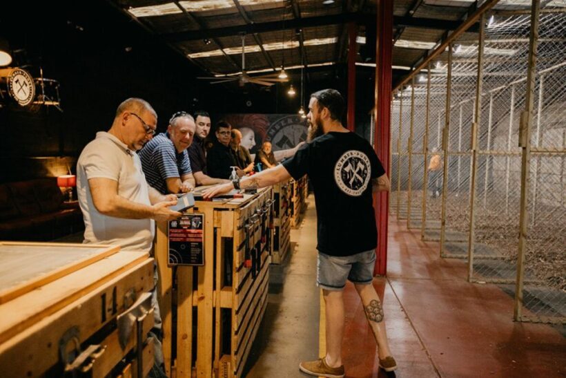 Perth: Lumber Punks Axe Throwing Experience - Authenticity and Atmosphere
