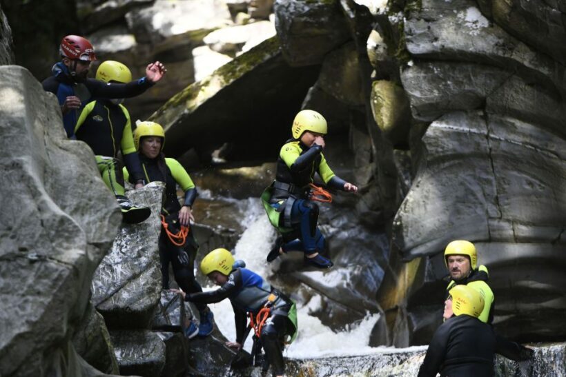 Perthshire: Gorge Walking - Key Points