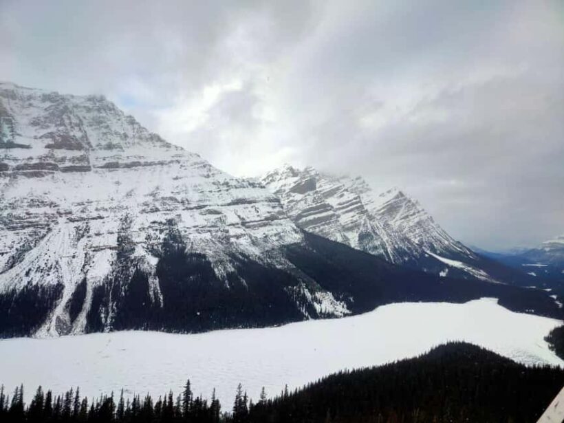 Peyto Lake Lake Louise Johnston Canyon Calgary/Canmore/Banff - Banff: The Charm of a Winter Village