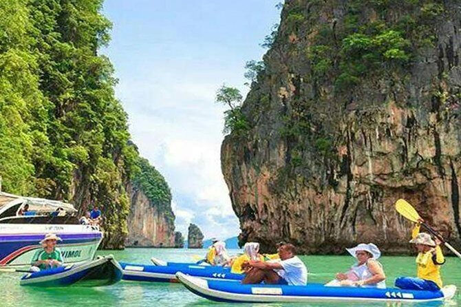 Phang Nga Bay Sea Canoeing Trip by Speed Boat - Exploring the Phang Nga Bay Sea Canoeing Trip