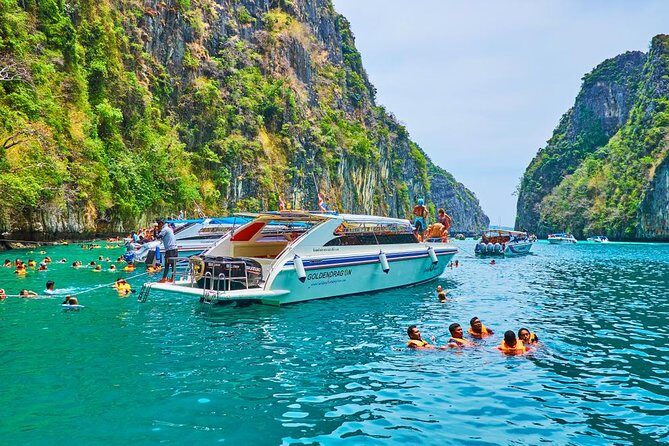 Phi Phi & Bamboo Island with Lunch by Speed Boat Full Day - The Sum Up