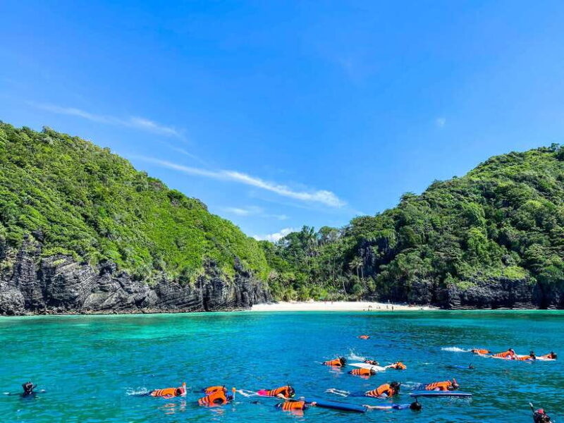 Phi Phi Highlight: Full-Day Island by Speedboat or Catamaran - Key Points