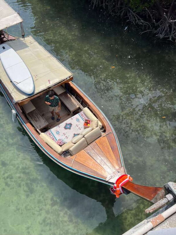 phi phi island : Luxury Private Wooden Boat Rental - Practical Details and What You Can Expect