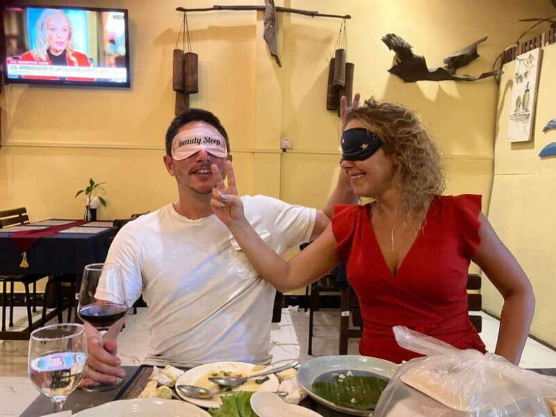 PHNOM PENH: Blindfolded Dining Experience with Tuk Tuk - Key Points