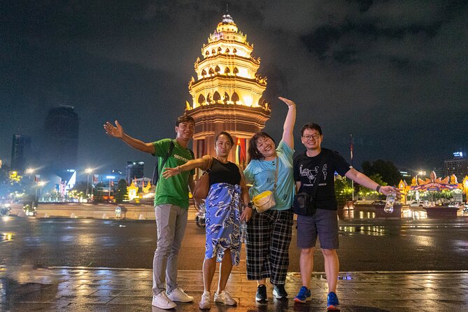 Phnom Penh Evening Food Tour - Inclusive 5 stops local Tastings - Transport, Group Size, and Other Practicalities