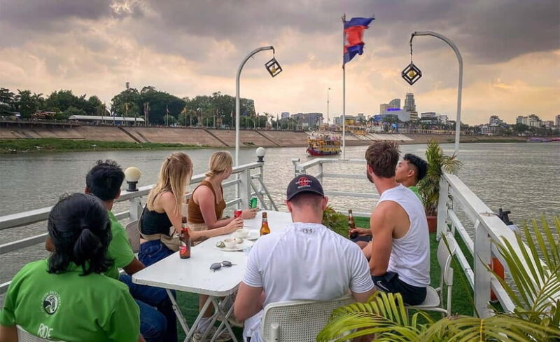 Phnom Penh Sunset Cruise & Evening City Tour Vespa Adventure - Itinerary Breakdown
