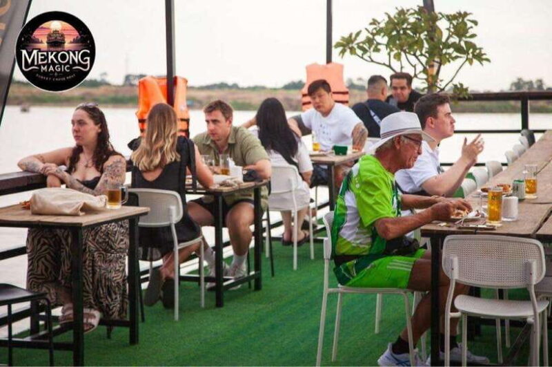 Phnom Penh: Sunset Cruise with freeflow beers & BBQ buffet - Key Points