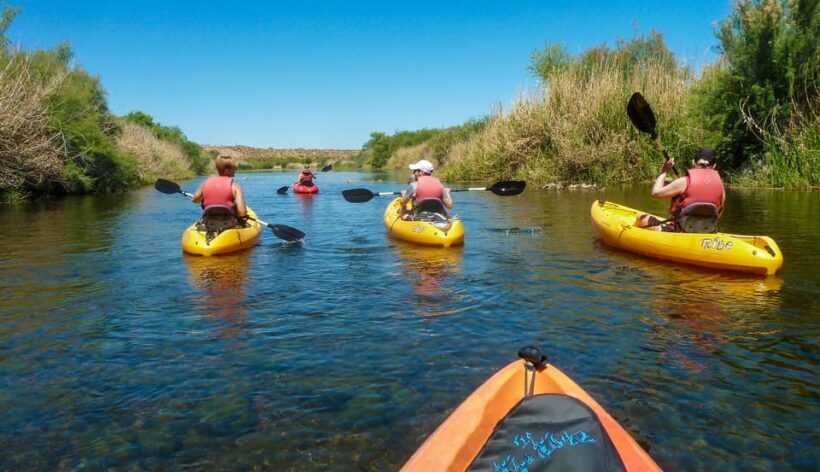 Phoenix: Self-Guided Kayaking Trip to Foxtail - The Starting Point: Saguaro Lake Guest Ranch