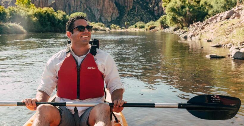 Phoenix: Self-Guided Kayaking Trip to Foxtail - The Water: Calm with Exciting Sections