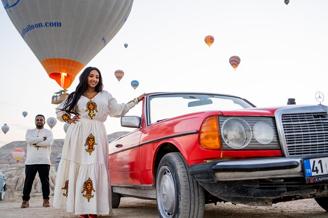 Photoshoot Experience in Cappadocia with Flying Dress - Transportation, Timing, and Group Size