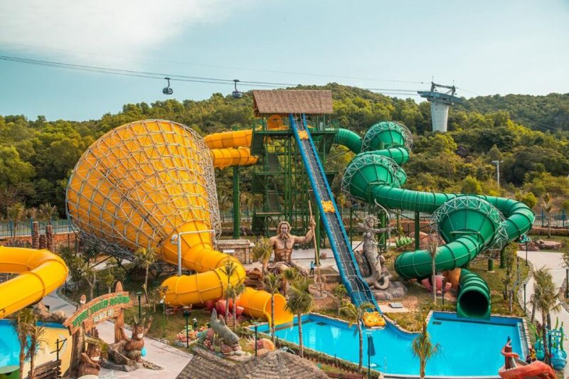 Phu Quoc: Sunworld Hon Thom Nature Park Entry Ticket - Aquatopia Water Park: Rides, Food, and Family Fun