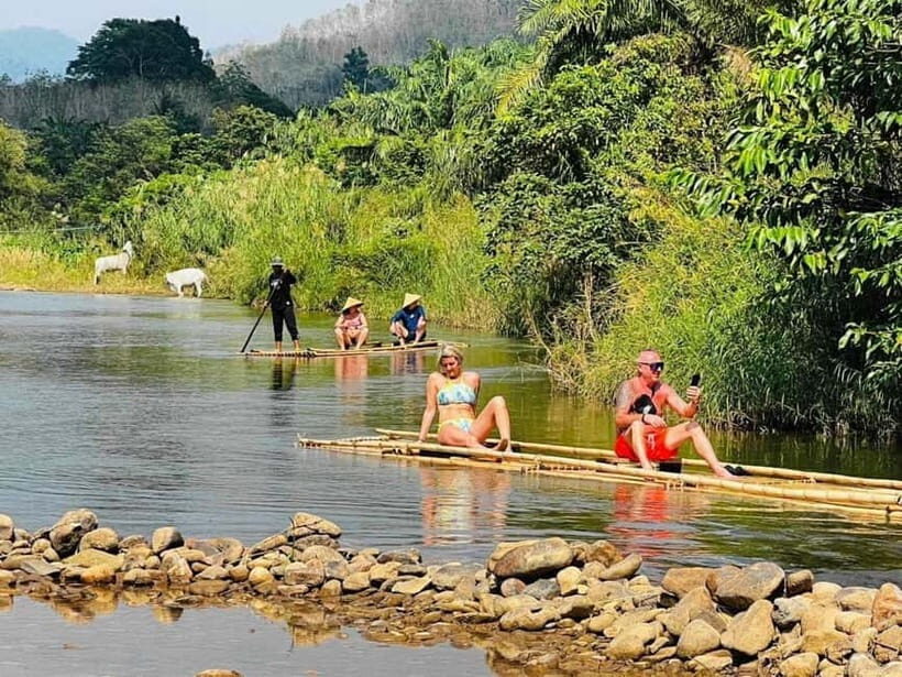 Phuket: Bamboo Rafting 5KM + ATV 30MIN with Adv Raft Option - Key Points