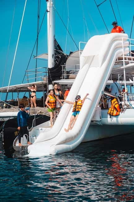 PHUKET: Catamaran CORAL+RACHA with Waterslide&Lunch&transfer - Sunset and Fish at Promthep Cape