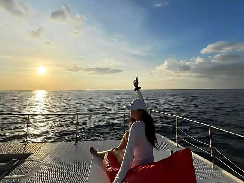 Phuket: Coral Island by Catamaran Yacht with Sunset Dinner - Key Points