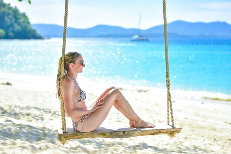 Phuket: Coral Island & Sunset Dinner by Sailing Catamaran - Key Points