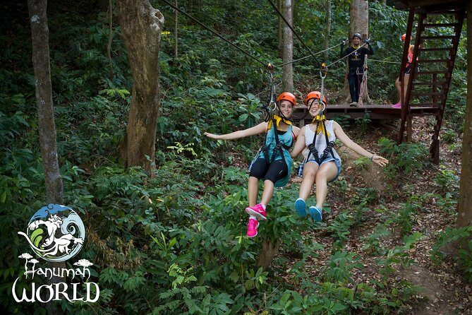 Phuket Hanuman World Combine Zipline Adventure Tickets - A Closer Look at the Tour Experience