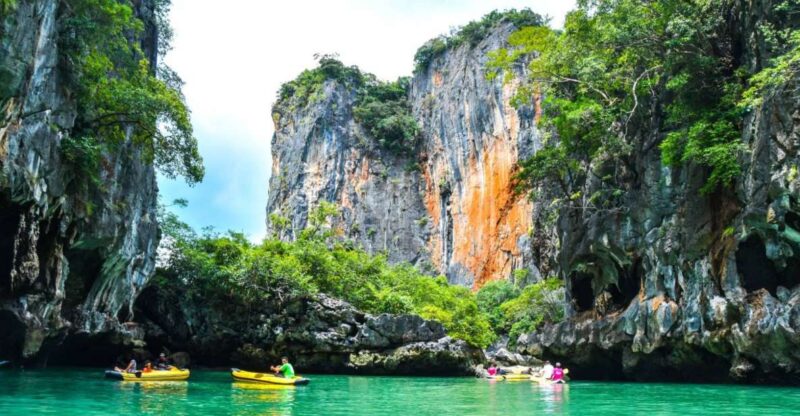 Phuket: James Bond Island by Big Boat with Sea Cave Canoeing - Transportation & Group Size